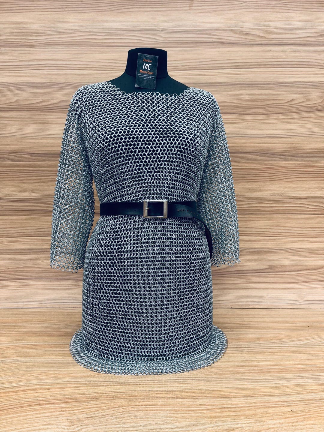 Knight Brave Chainmail Armor Authentic Medieval Costume for Cosplay ...