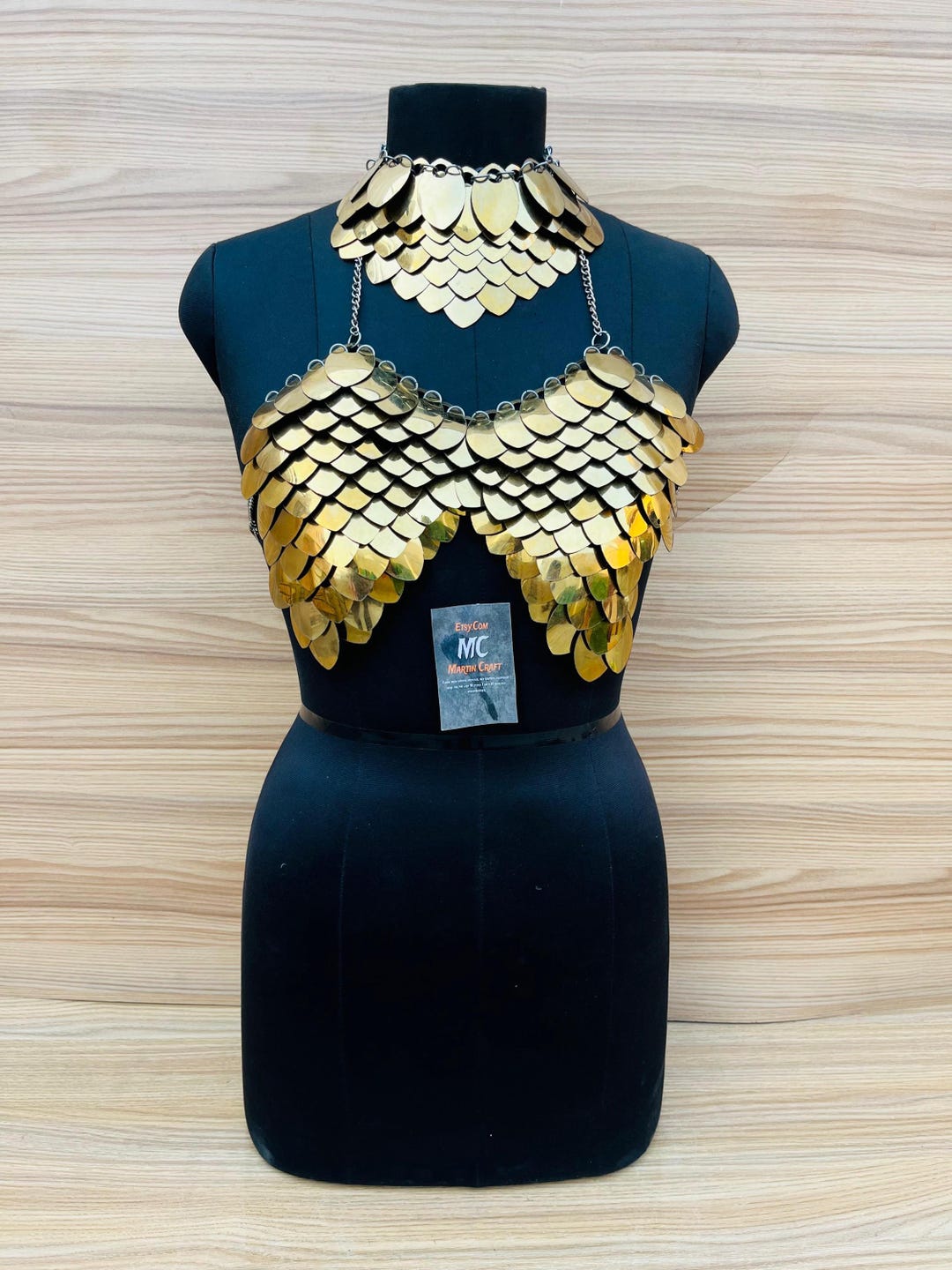 Women's Medieval Scale Mail Bra-custom Made-handcrafted Dragon Scale ...