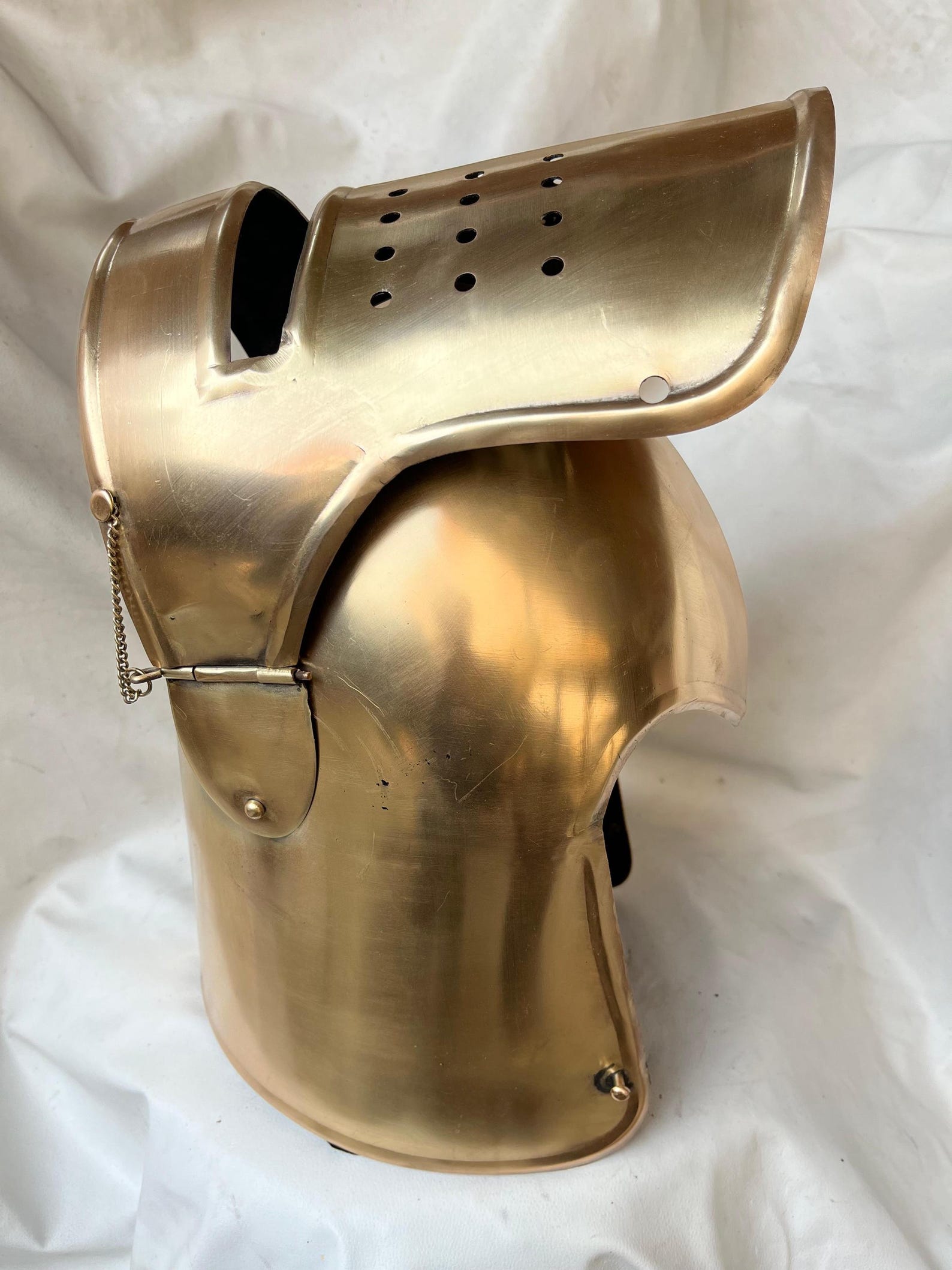 Handcrafted Medieval Barbute Helmet-italian Style Barbuta Helmet-custom ...