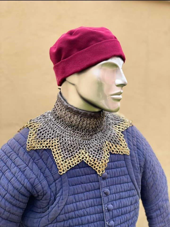 Medieval Knight's Chainmail Neck Collar for Men-historical Custom ...