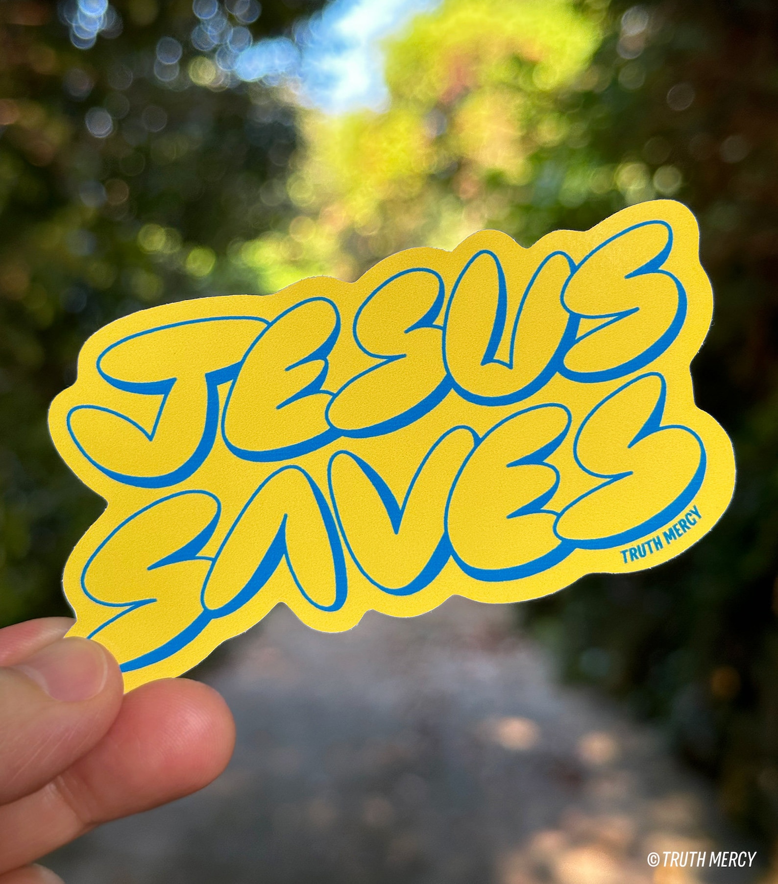 Jesus Saves Sticker – Waterproof Christian Decal - Etsy