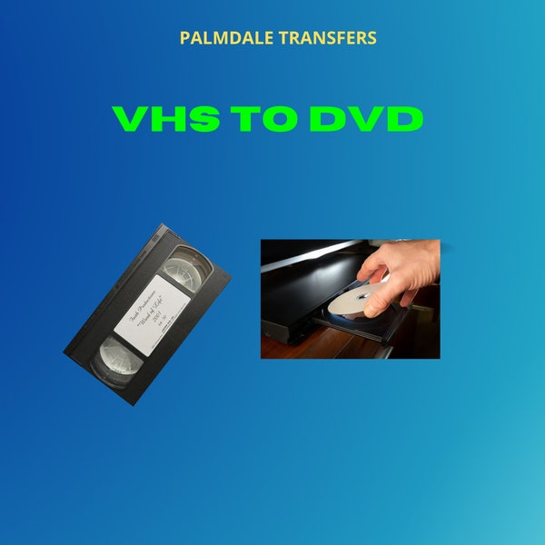 Transfer Vhs to Dvd - Etsy