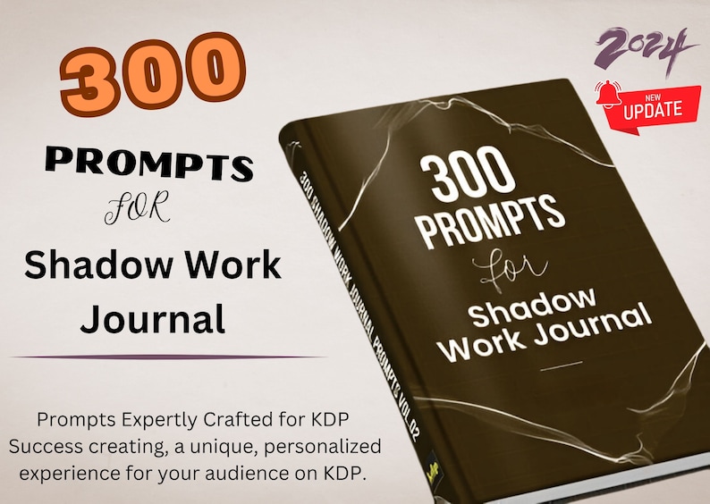 300 Shadow Work Journal Prompts Expertly Crafted for KDP Success for ...