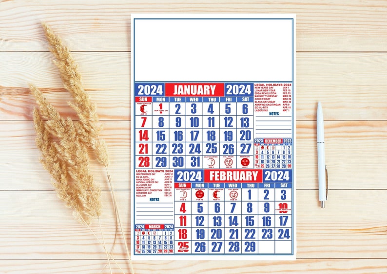 Editable Calendars Printable Calendar Commercial and Personal Use ...