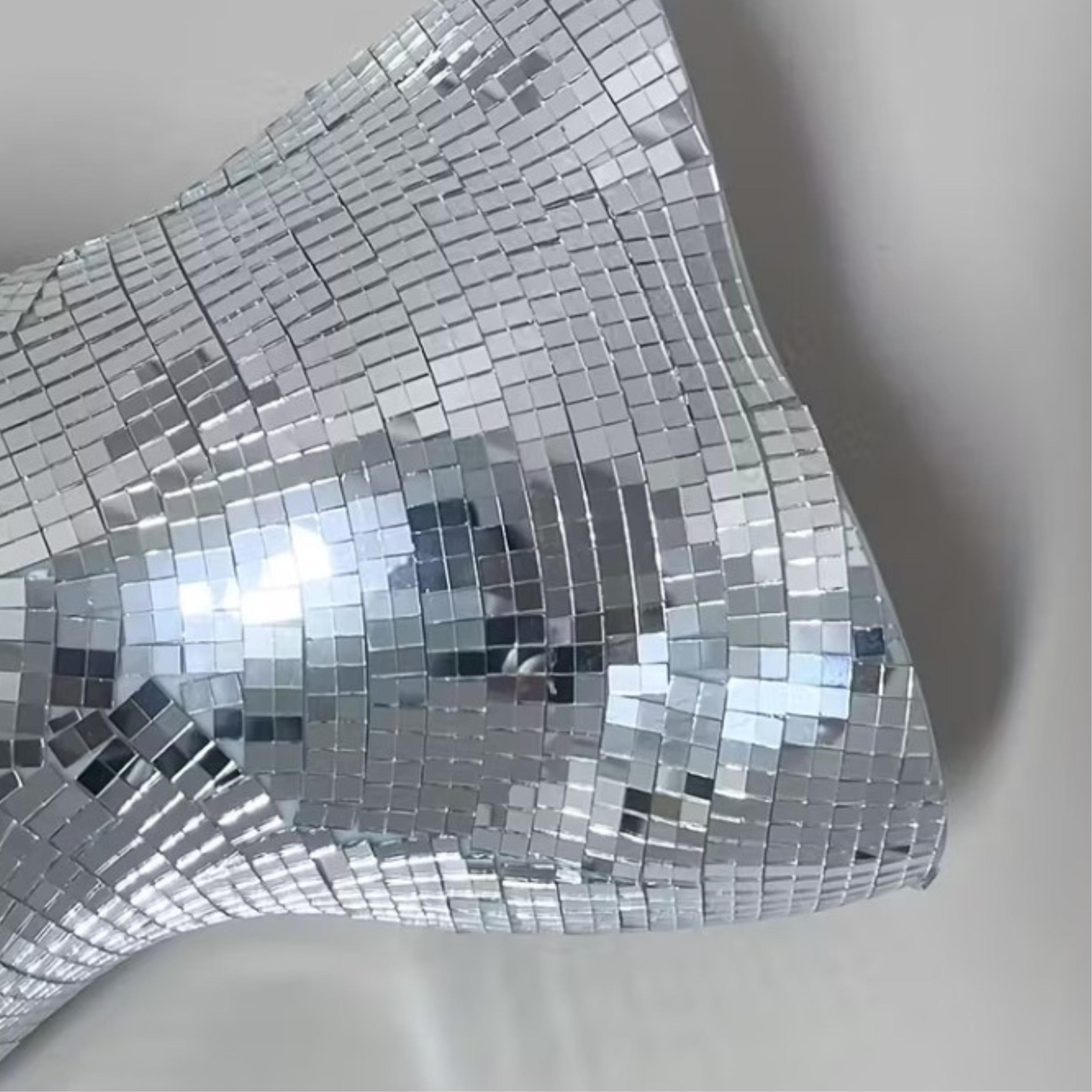 Disco Ball Torso Vase Mirror Glass Booty Planter | Torso Butt Home ...
