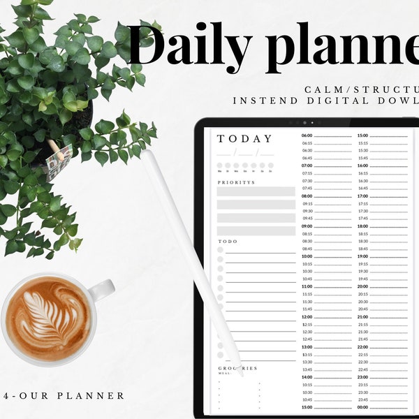 Daily digital planner - Etsy Nederland