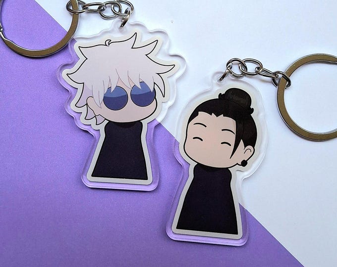 Jujutsu Kaisen Gojo Keychains - Etsy