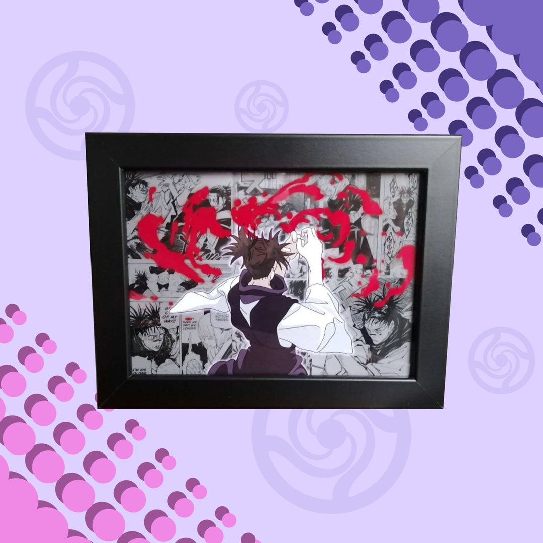 JJK Print With Frame - Etsy