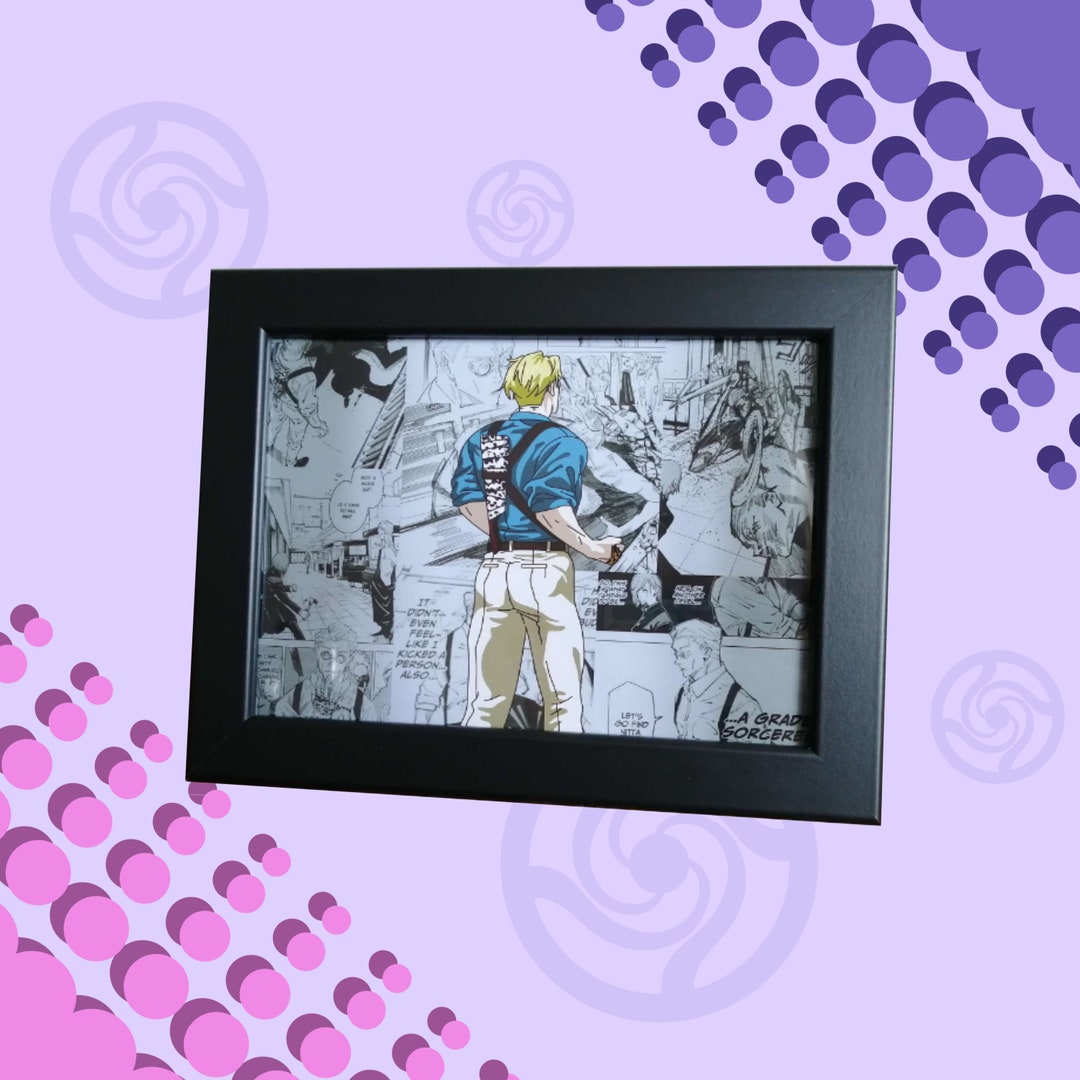 JJK Print With Frame - Etsy UK