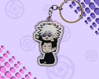 JJK Acrylic Keychain Charms - Etsy