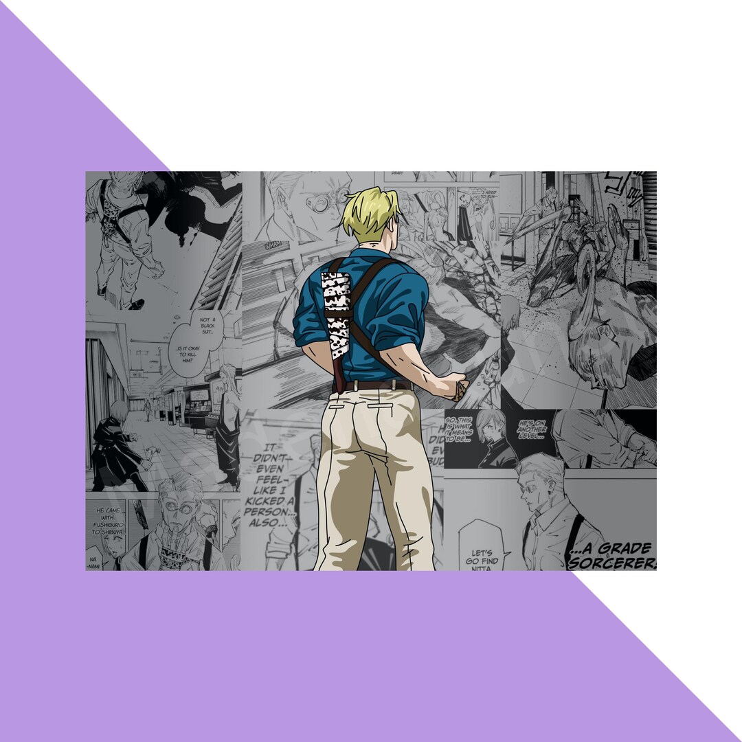 JJK Print With Frame - Etsy