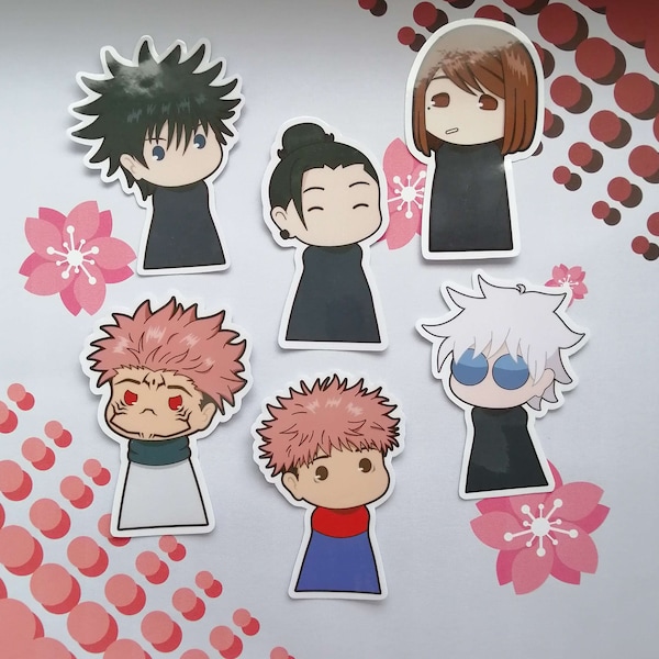 Jjk Manga Stickers - Etsy