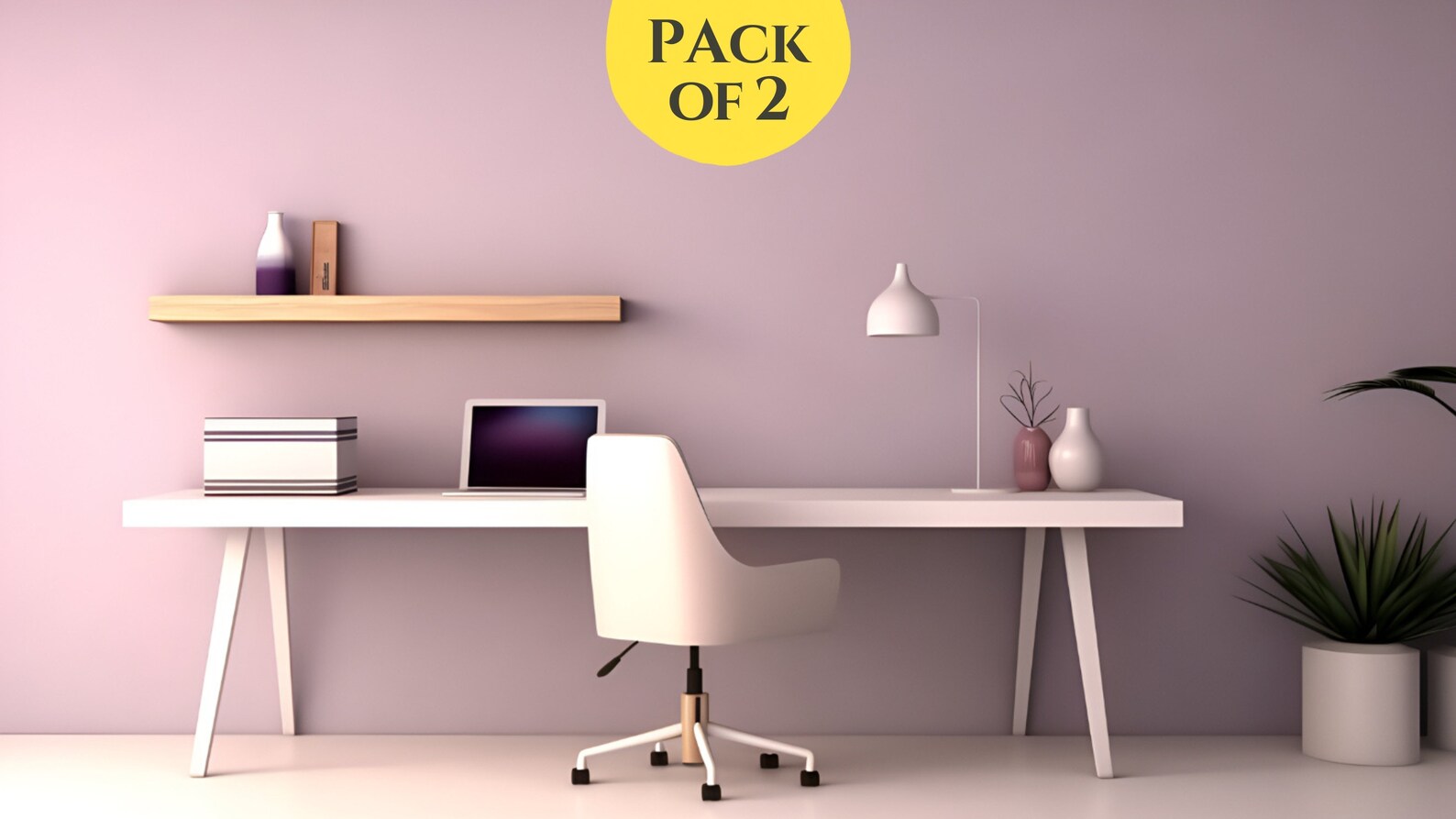 Pink Study Room Background, Zoom Meetings, Home Office, Blurred Zoom ...