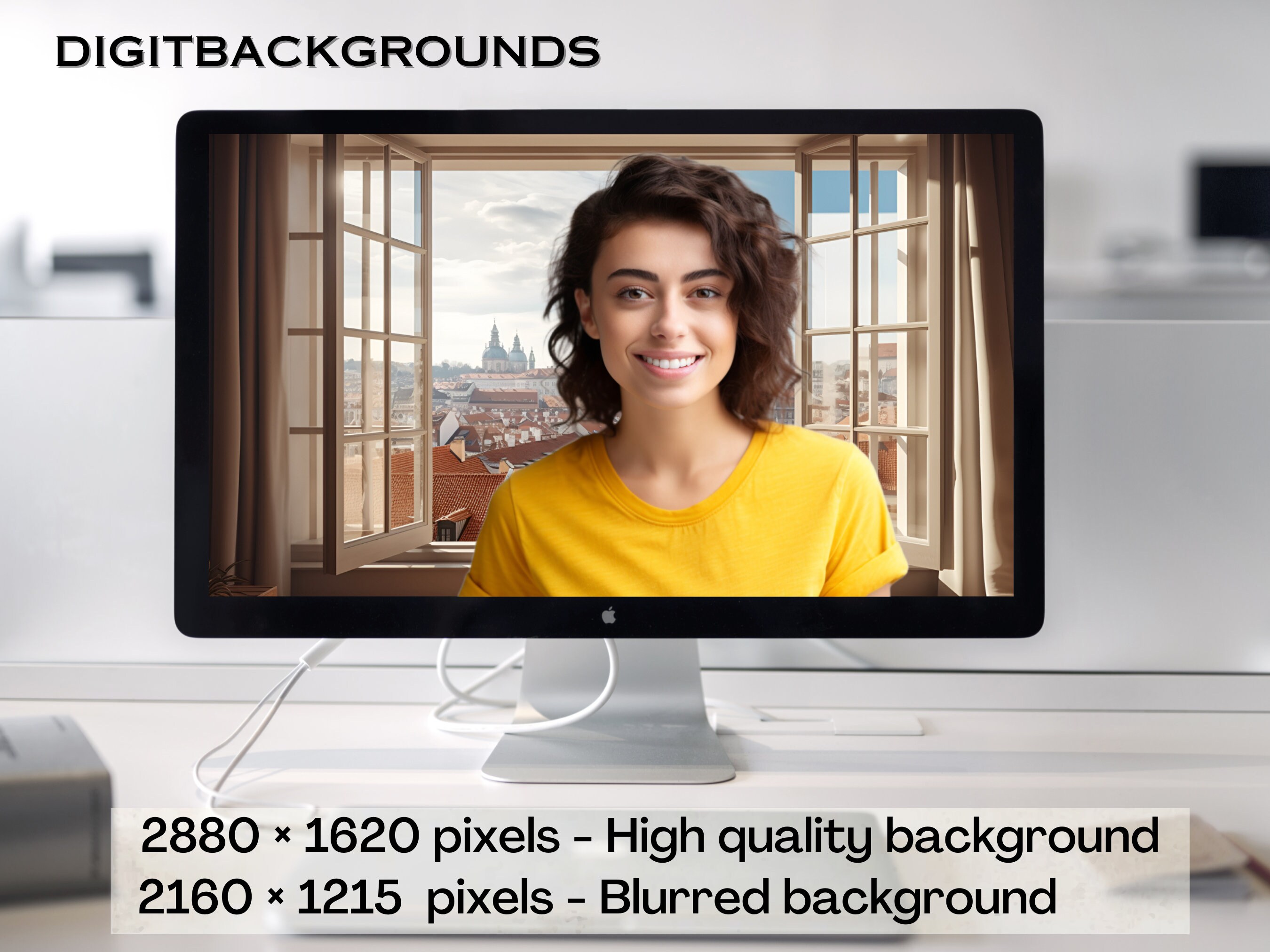 City View Background Zoom Meetings Home Office Zoom - Etsy