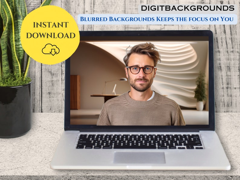 Minimalist Office Background, Zoom Meetings, Zoom Virtual Background ...