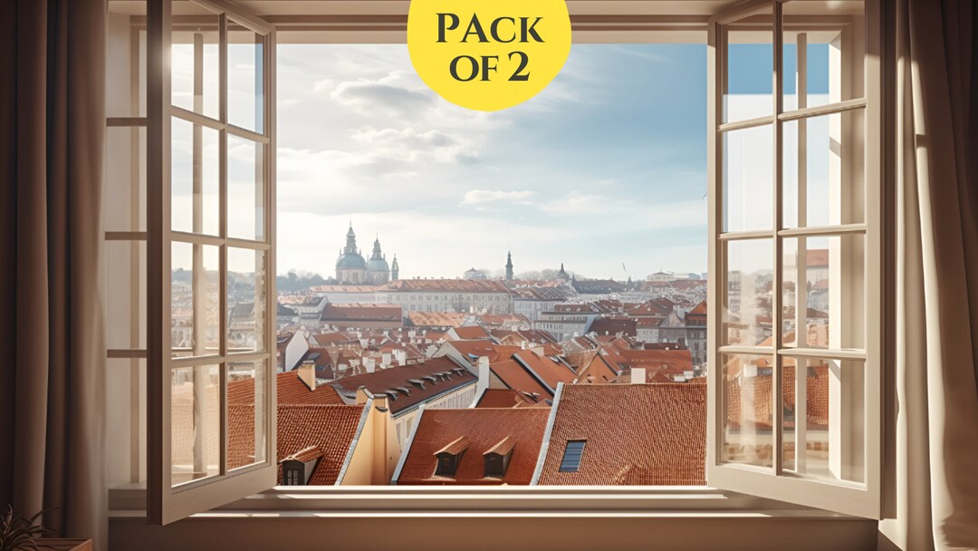 City View Background, Zoom Meetings, Home Office Zoom Backdrop, Window ...