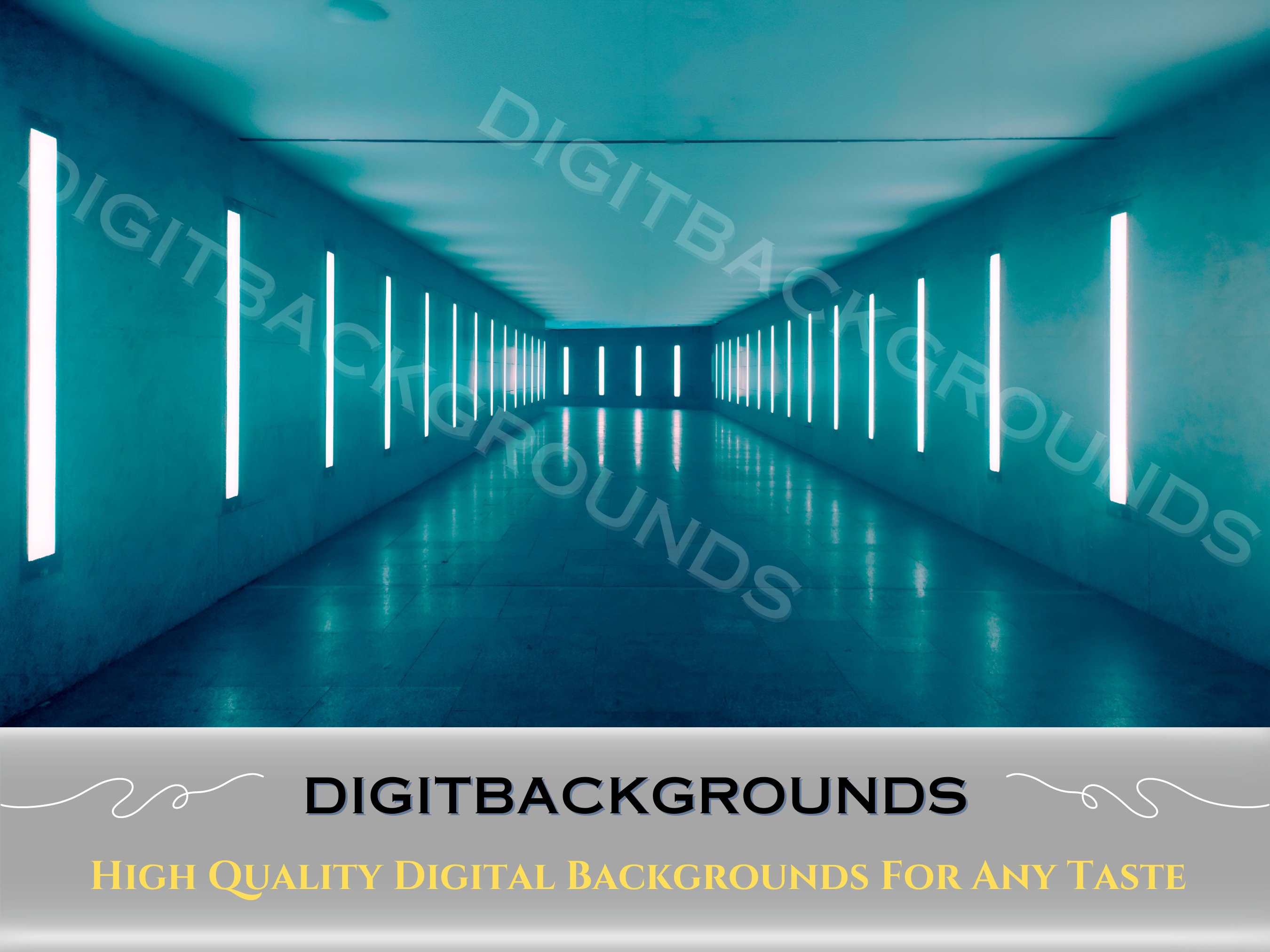Enlighted Tunnel Background Zoom Meetings Metaverse Zoom Backdrop ...