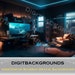 Gamer Room Background, Zoom Meetings, Metaverse Zoom Backdrop, Gamers ...