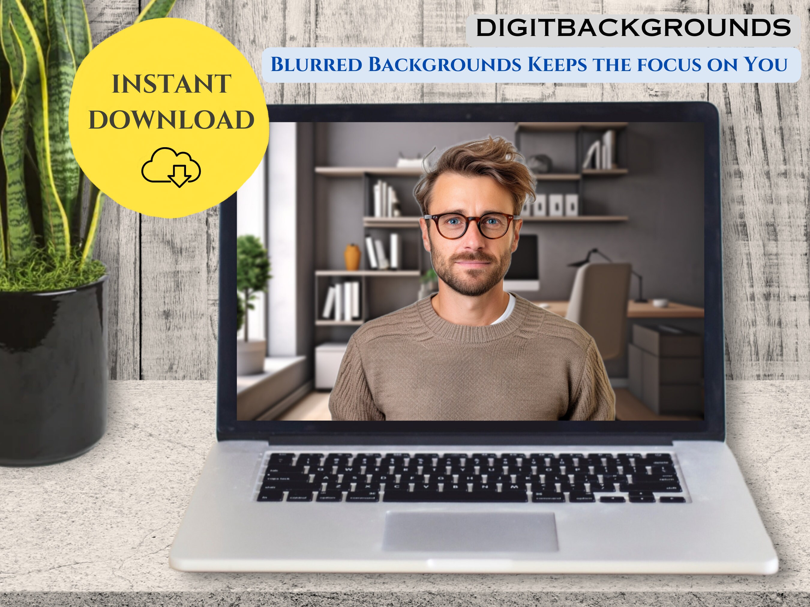 Gray Study Room Background, Zoom Meetings, Home Office, Blurred Zoom ...