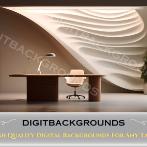 Minimalist Office Background, Zoom Meetings, Zoom Virtual Background ...