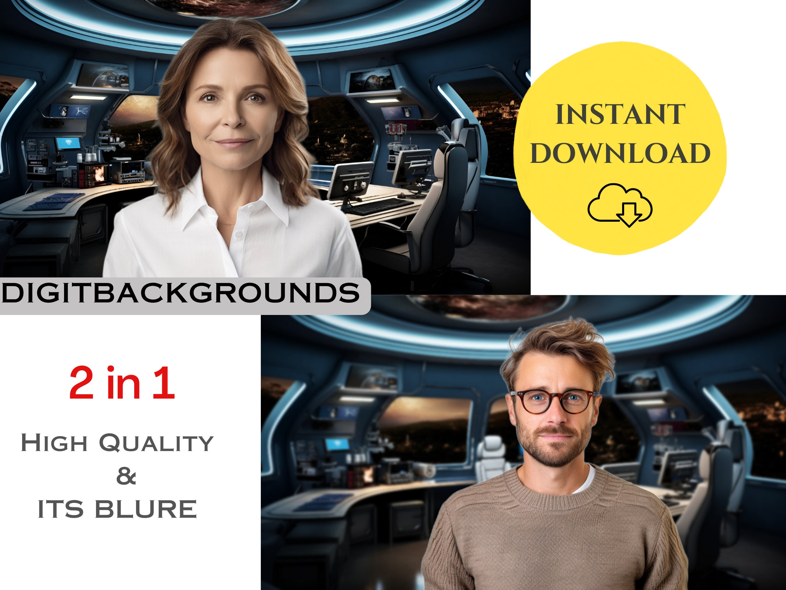 Space Ship Background Zoom Meeting Zoom Virtual Background - Etsy