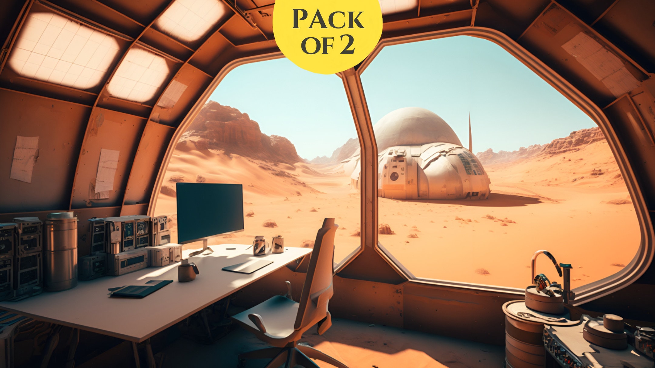 Mars Station Background Zoom Meetings Home Office Backdrop Zoom ...