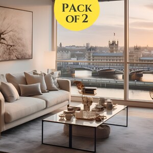 London City View Background, Zoom Meeting, Home Office Zoom Backdrop ...