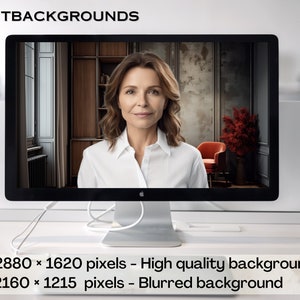 Gray Study Room Background, Zoom Meetings, Home Office, Blurred Zoom ...