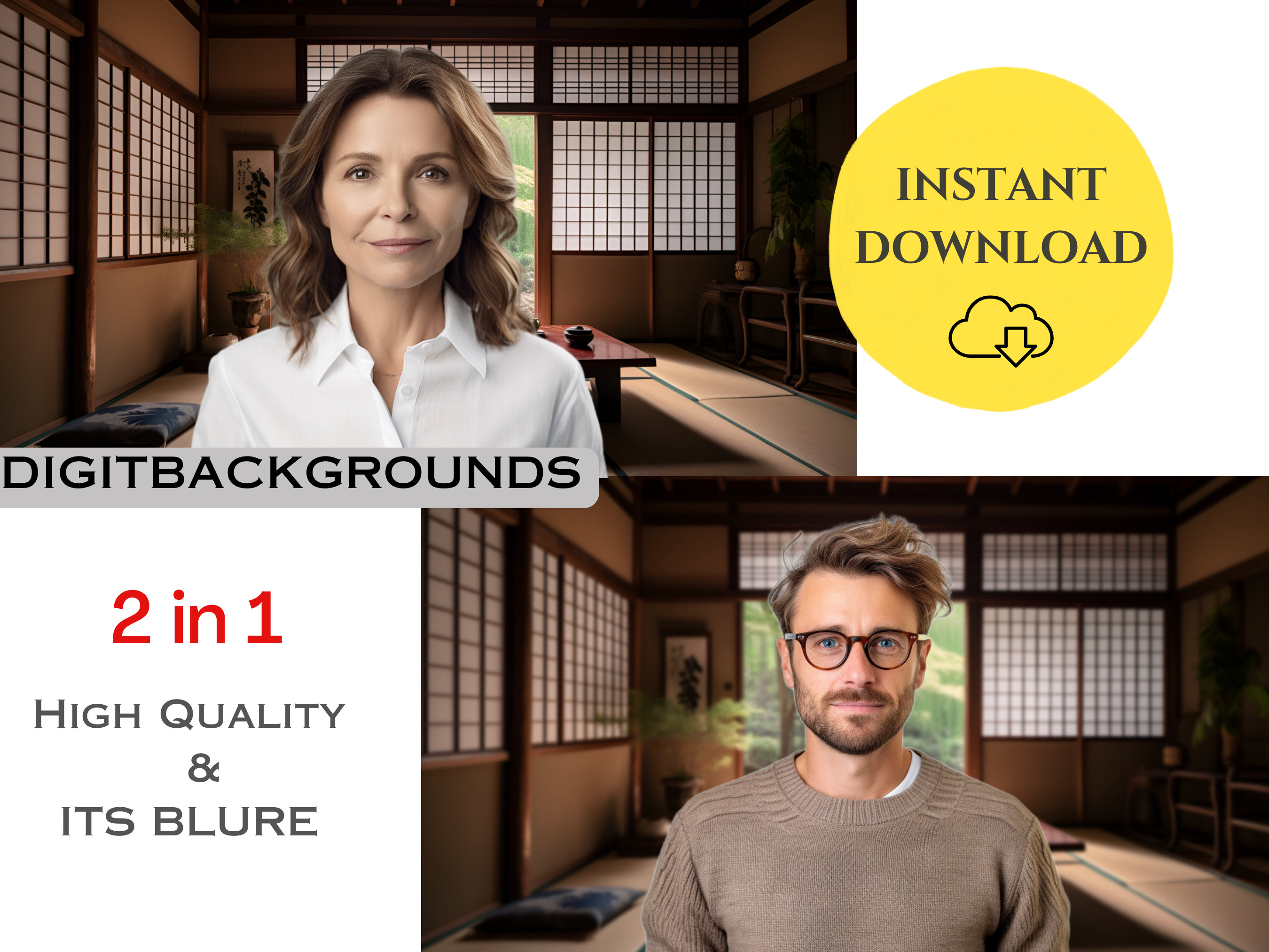 Japanese Interior Background, Zoom Meeting, Zoom Virtual Backgrounds ...