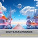 Metaverse Virtual Background, Zoom Meetings, Zoom Backdrop, Gamers ...