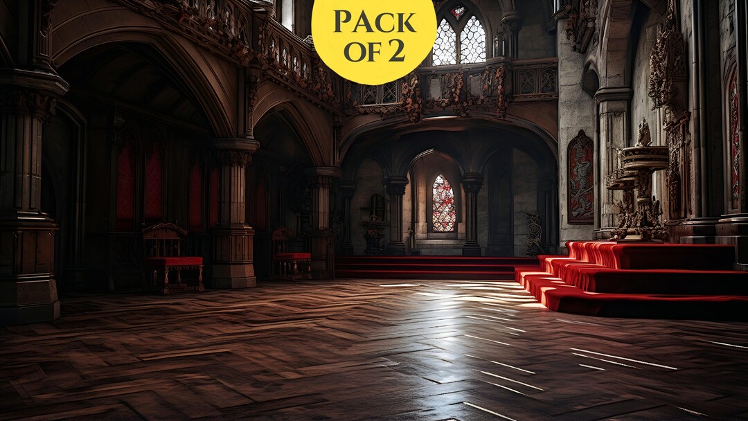 Vampire's Castle Room Background, Zoom Meeting, Zoom Virtual Background ...