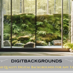Forest Window Background Zoom Meetings Zoom Virtual Background ...