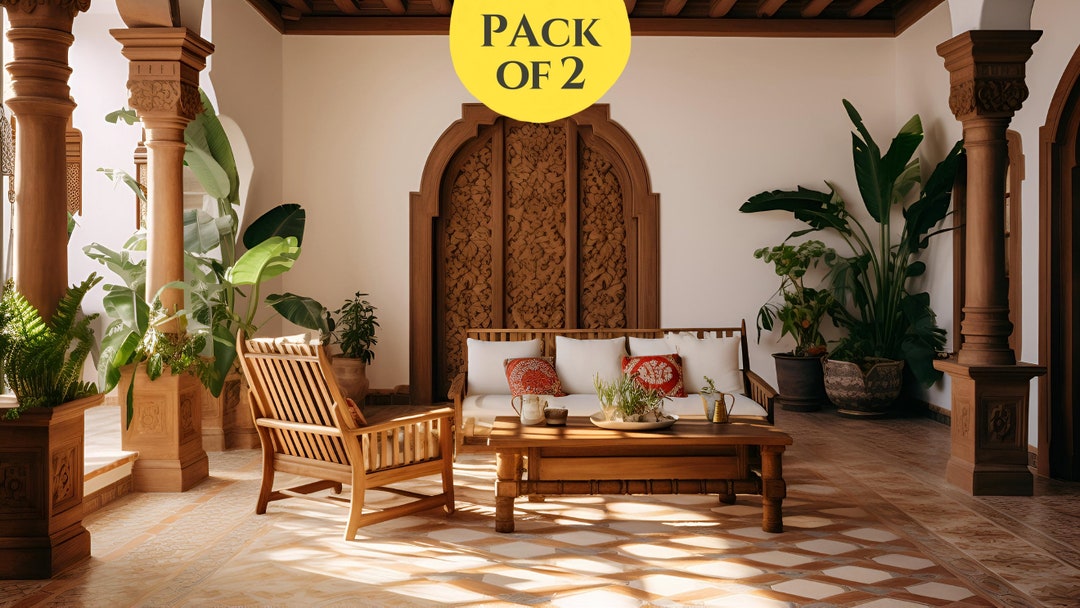 Ethnical Mexican Villa Background, Zoom Meeting, Zoom Virtual ...