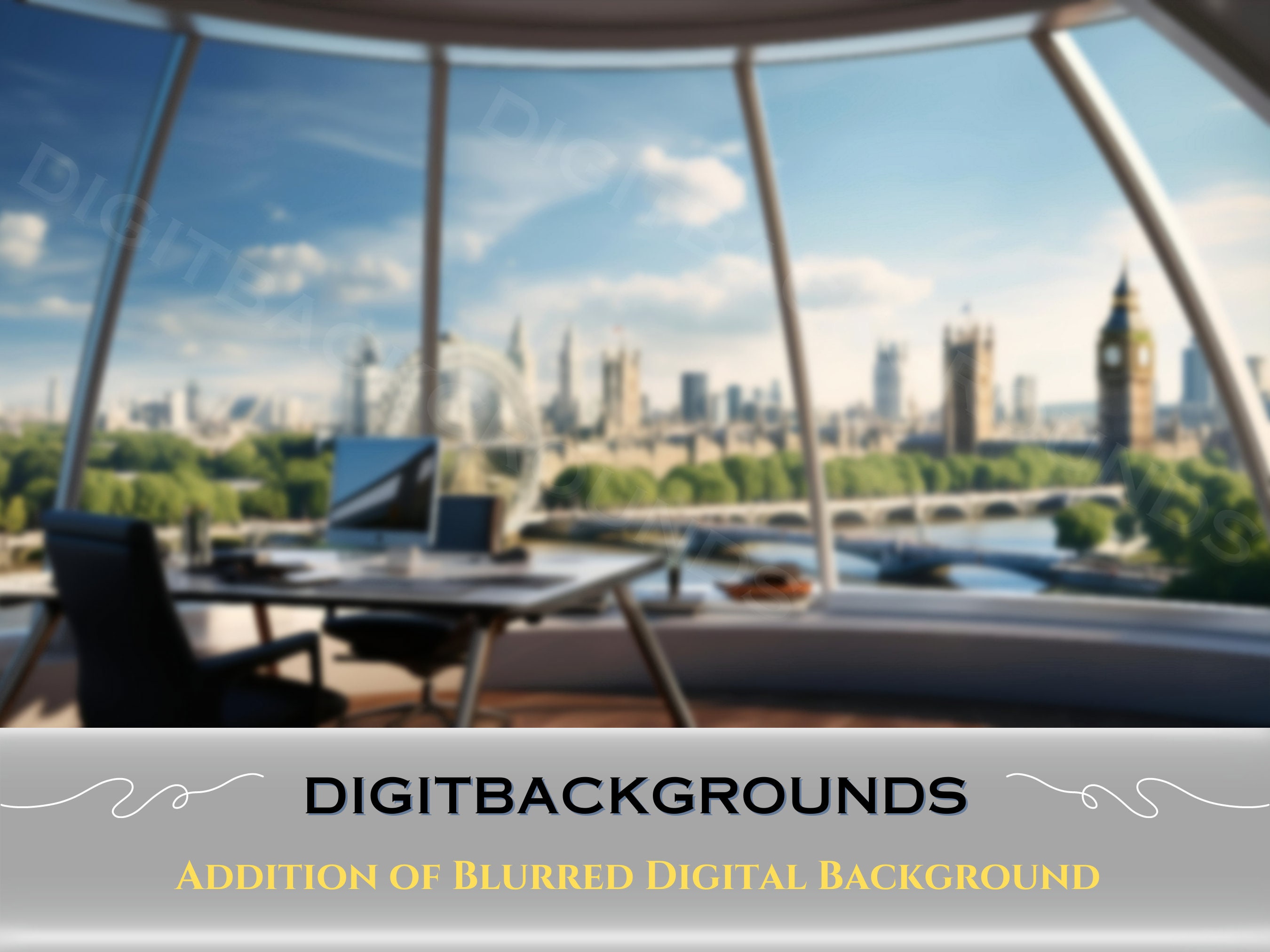 London City View Background, Zoom Meeting, Home Office Zoom Backdrop ...