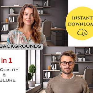 Gray Study Room Background, Zoom Meetings, Home Office, Blurred Zoom ...