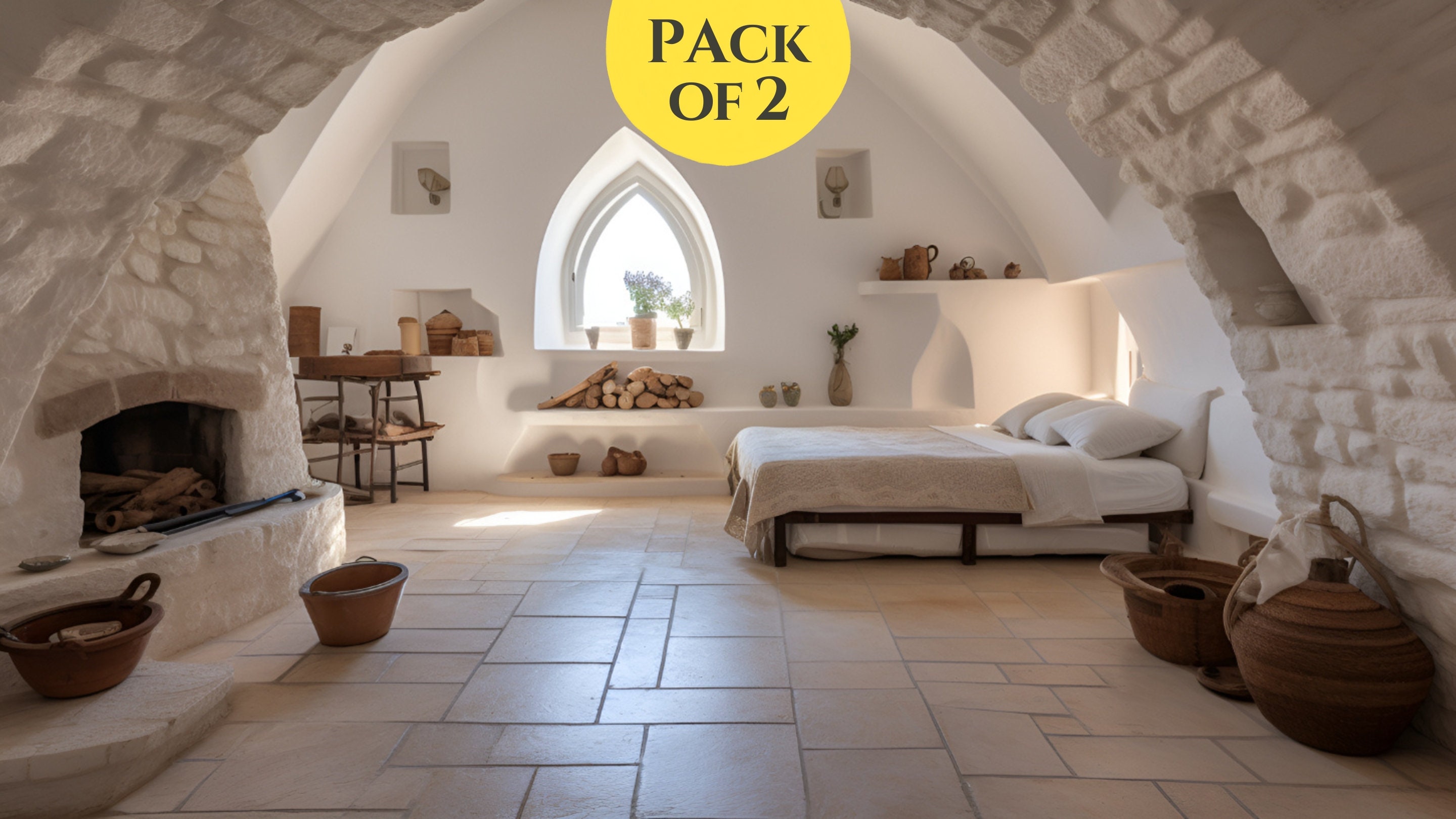Trulli Interior Background Zoom Meetings Zoom Virtual - Etsy