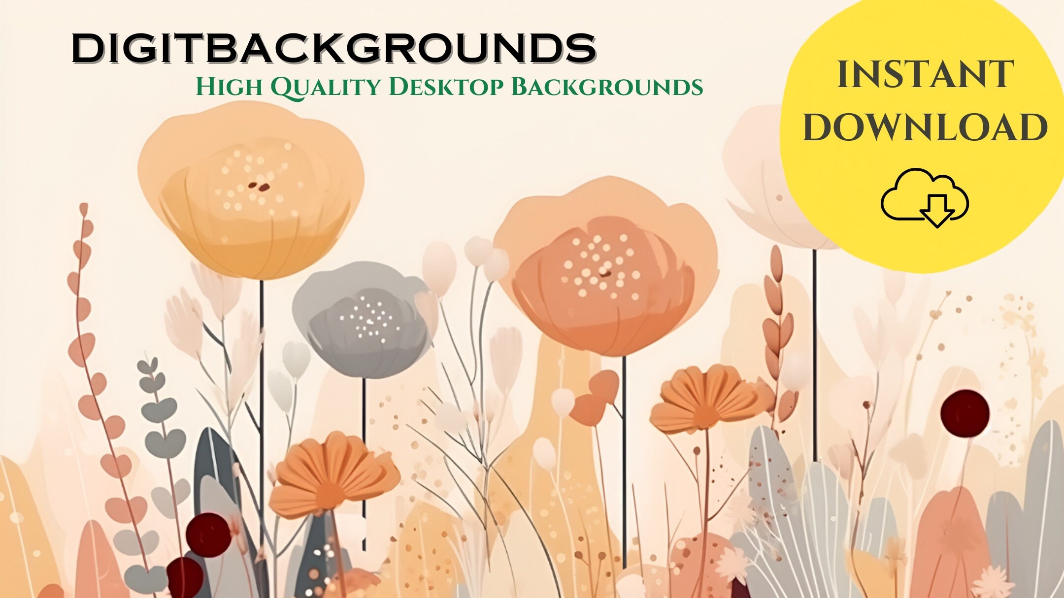 Floral Boho Desktop Background, Imac Wallpaper, Mac Desktop Wallpaper ...