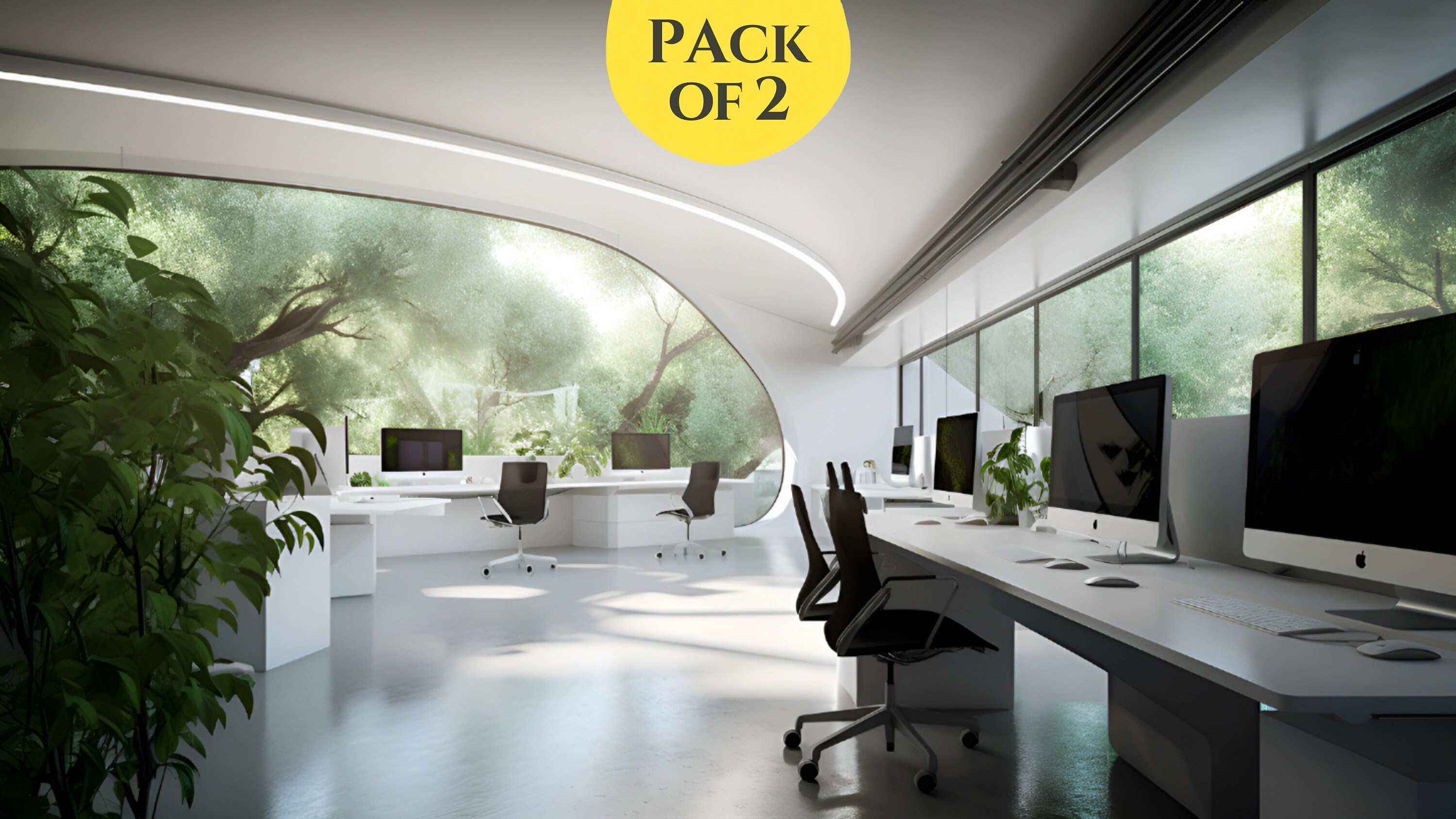 Modern Office Background for Zoom Meetings, Zoom Virtual Background ...