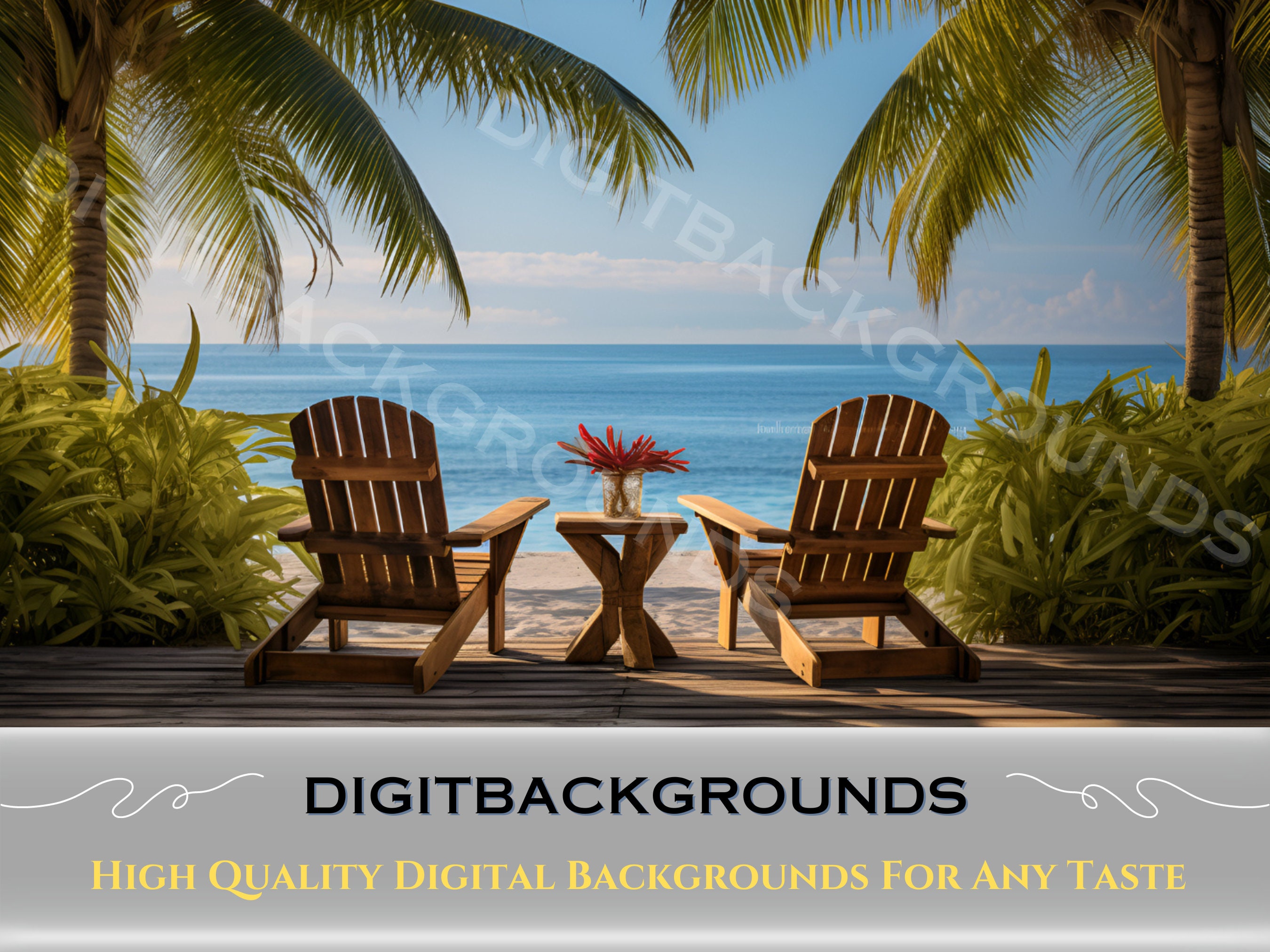 Tropical Beach Background Zoom Meetings Blurred Zoom Virtual - Etsy ...