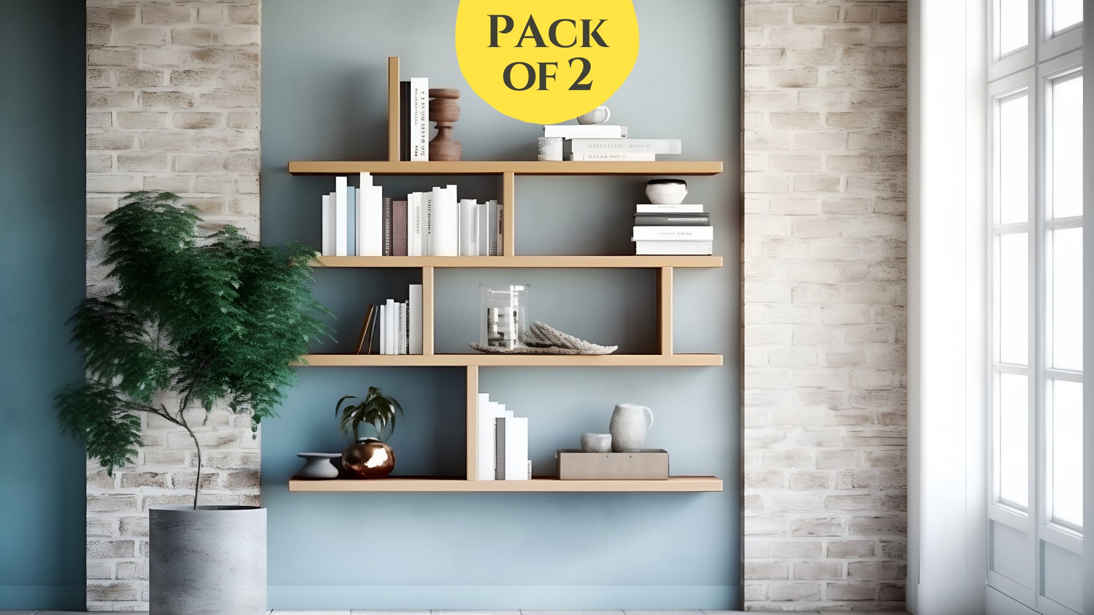 Shelf Virtual Backgrounds Minimalistic Zoom Backdrop Home Office ...