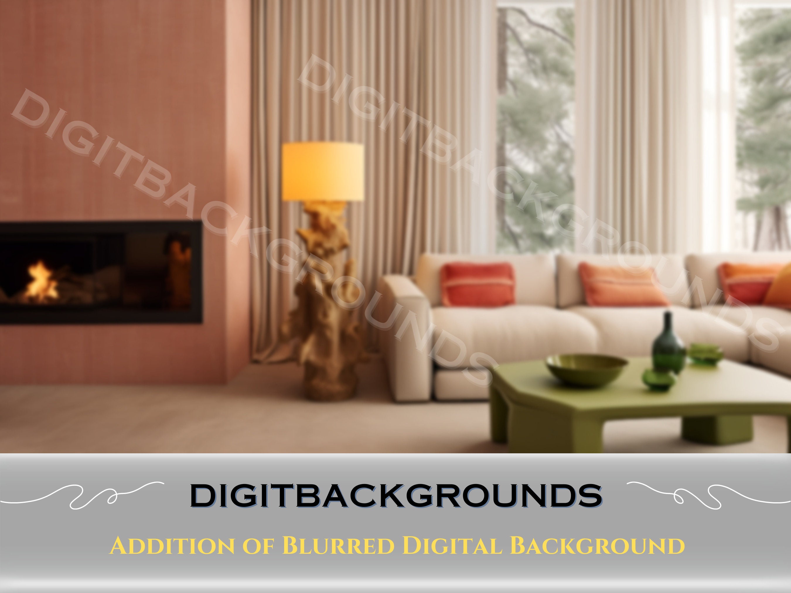 70's Interior Background, Zoom Meeting, Zoom Virtual Backgrounds ...