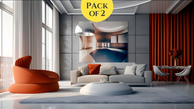 Interior Virtual Backgrounds Minimalistic Zoom Backdrop Home - Etsy