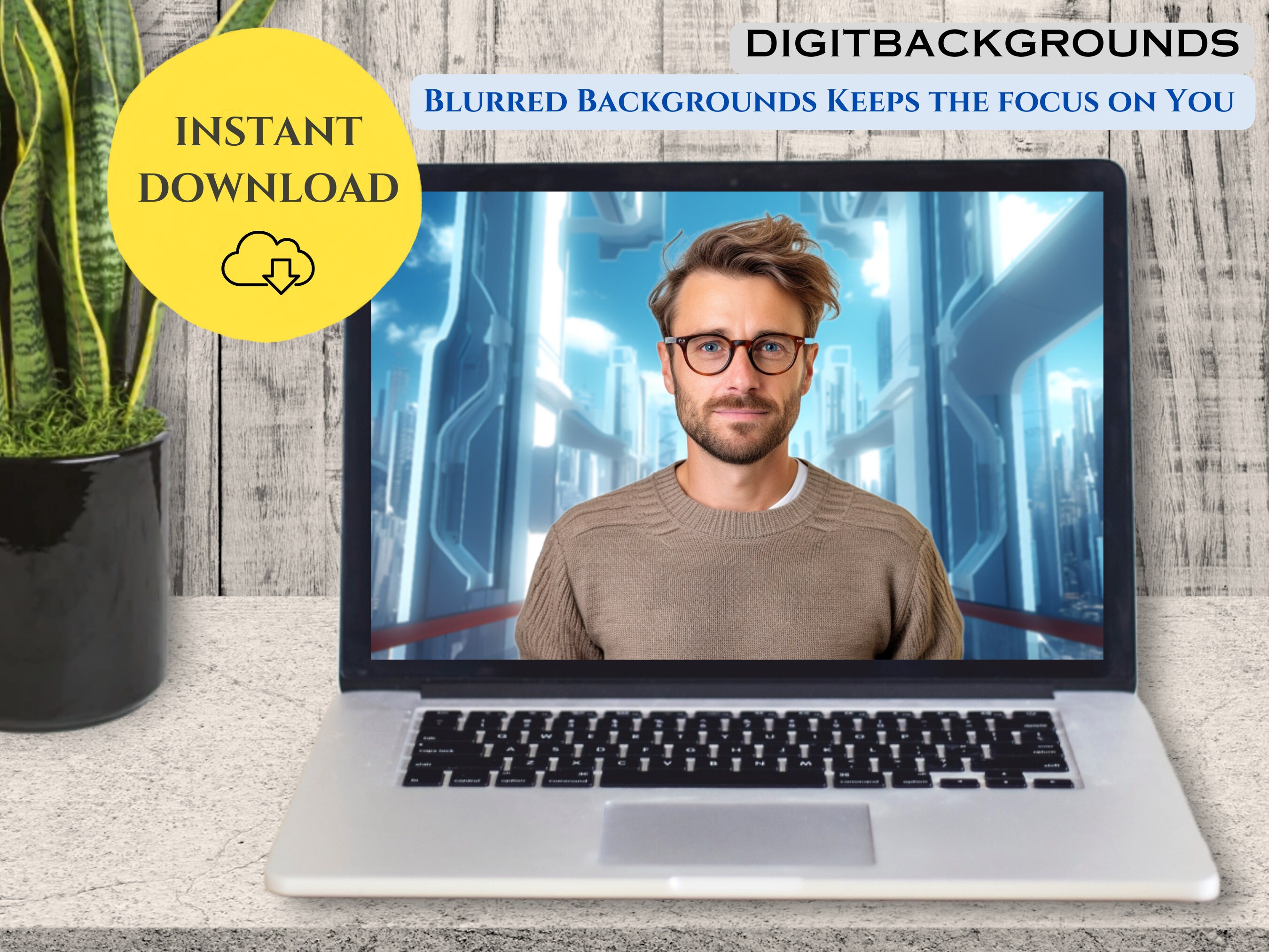 Blue Metaverse Virtual Background, Zoom Meeting, Zoom Backdrop, Gamer ...