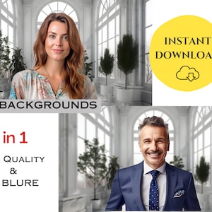 White Conservatory Background, Zoom Meeting, Zoom Virtual Backgrounds ...