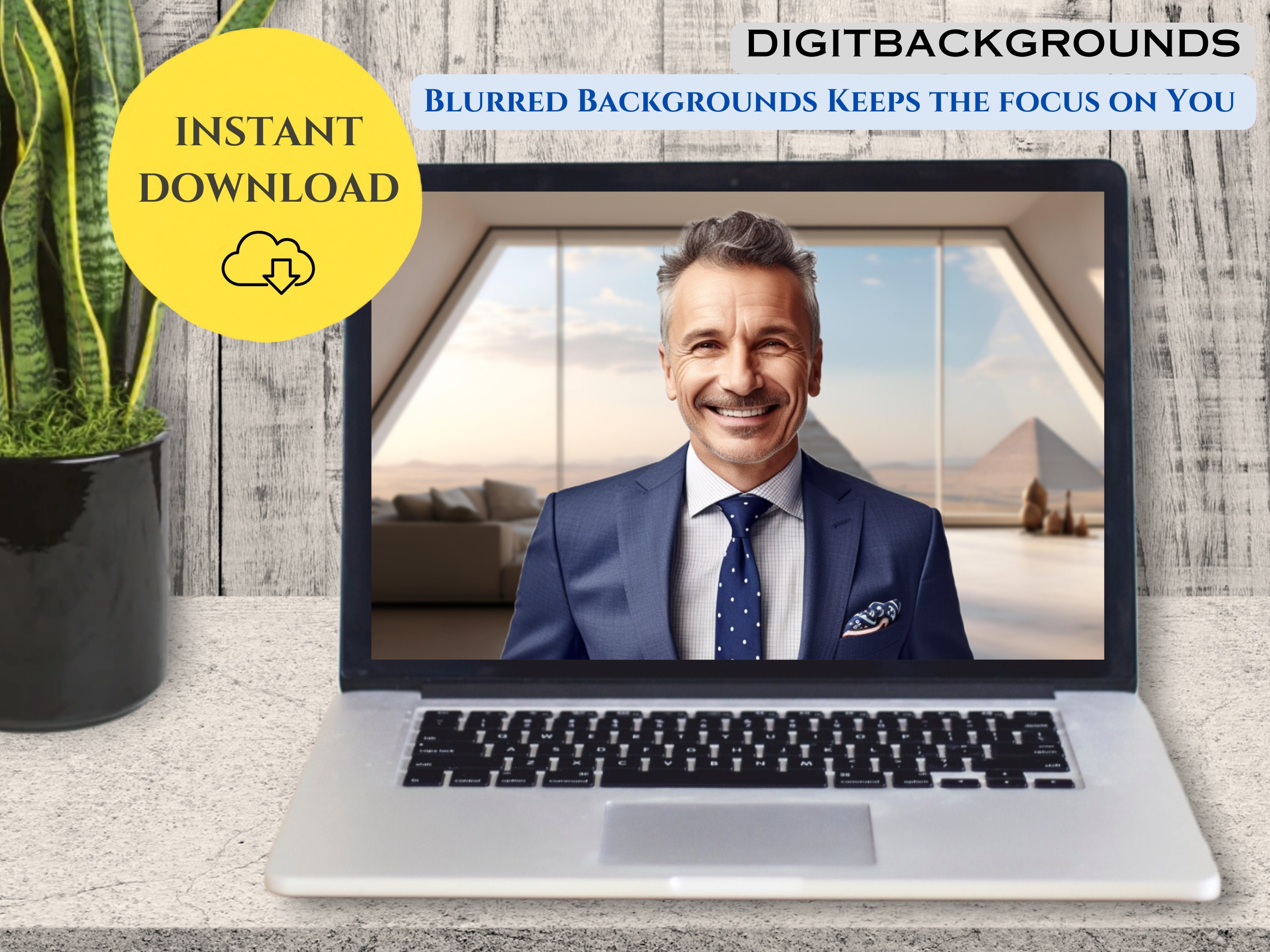 Egyptian Pyramids Background, Zoom Meetings, Blurred Zoom Virtual ...