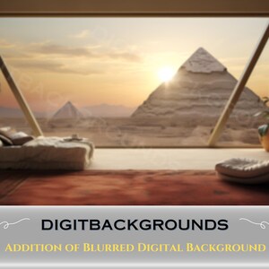 Egyptian Pyramids Background Zoom Meetings Blurred Zoom - Etsy