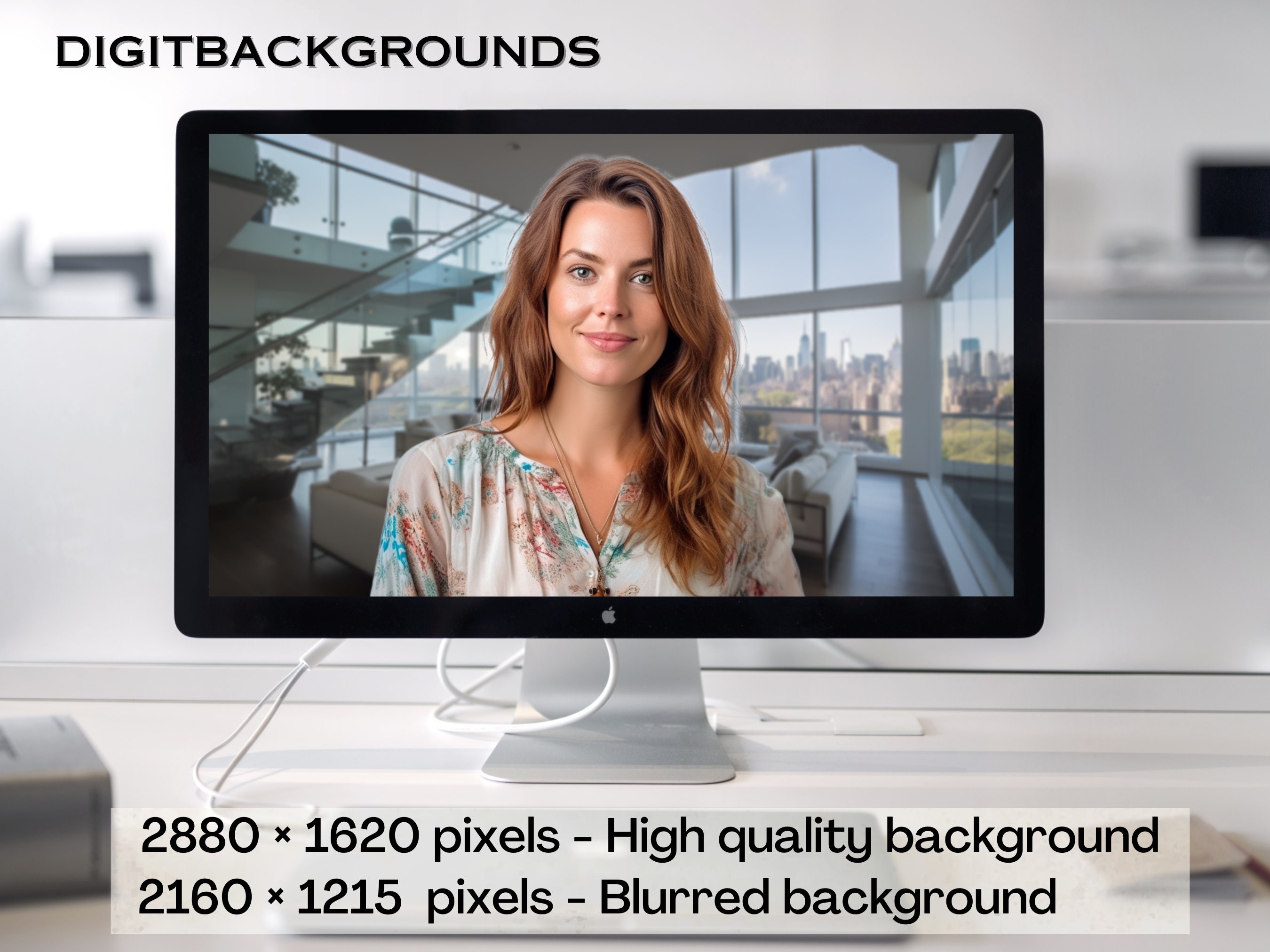 Duplex City View Virtual Background Zoom Meetings Interior Zoom ...