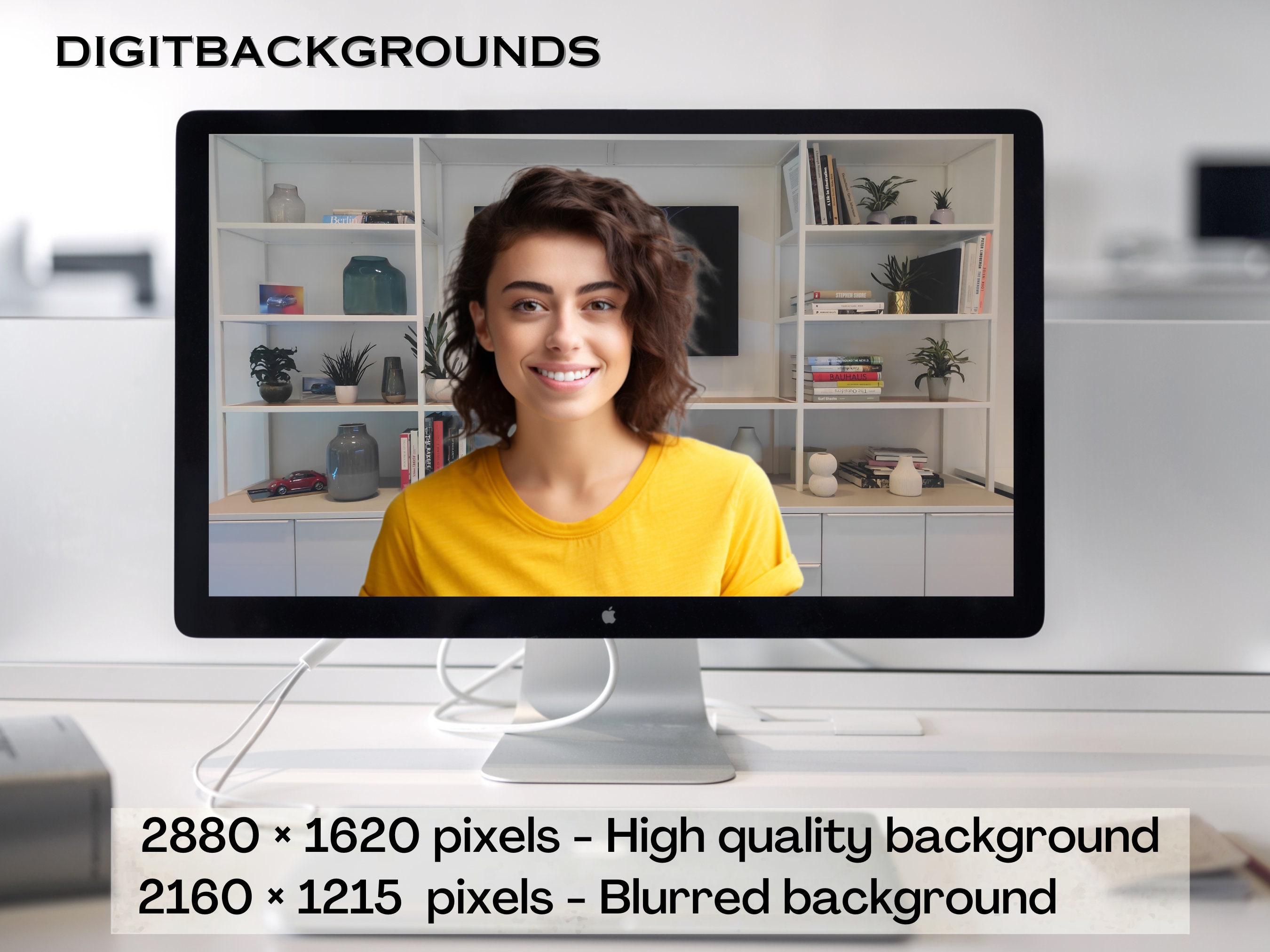 Shelving Unit Background Zoom Meeting Zoom Virtual - Etsy