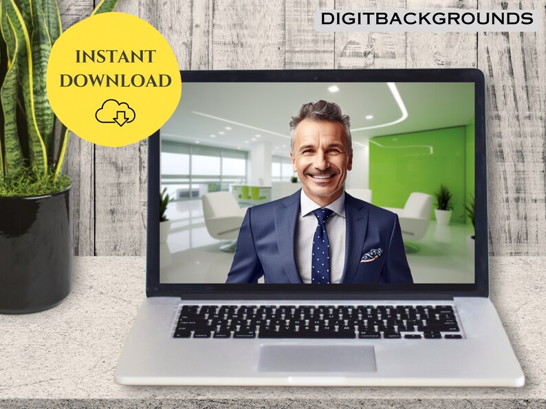 Office Virtual Backgrounds Minimalistic Zoom Backdrop Home Office ...