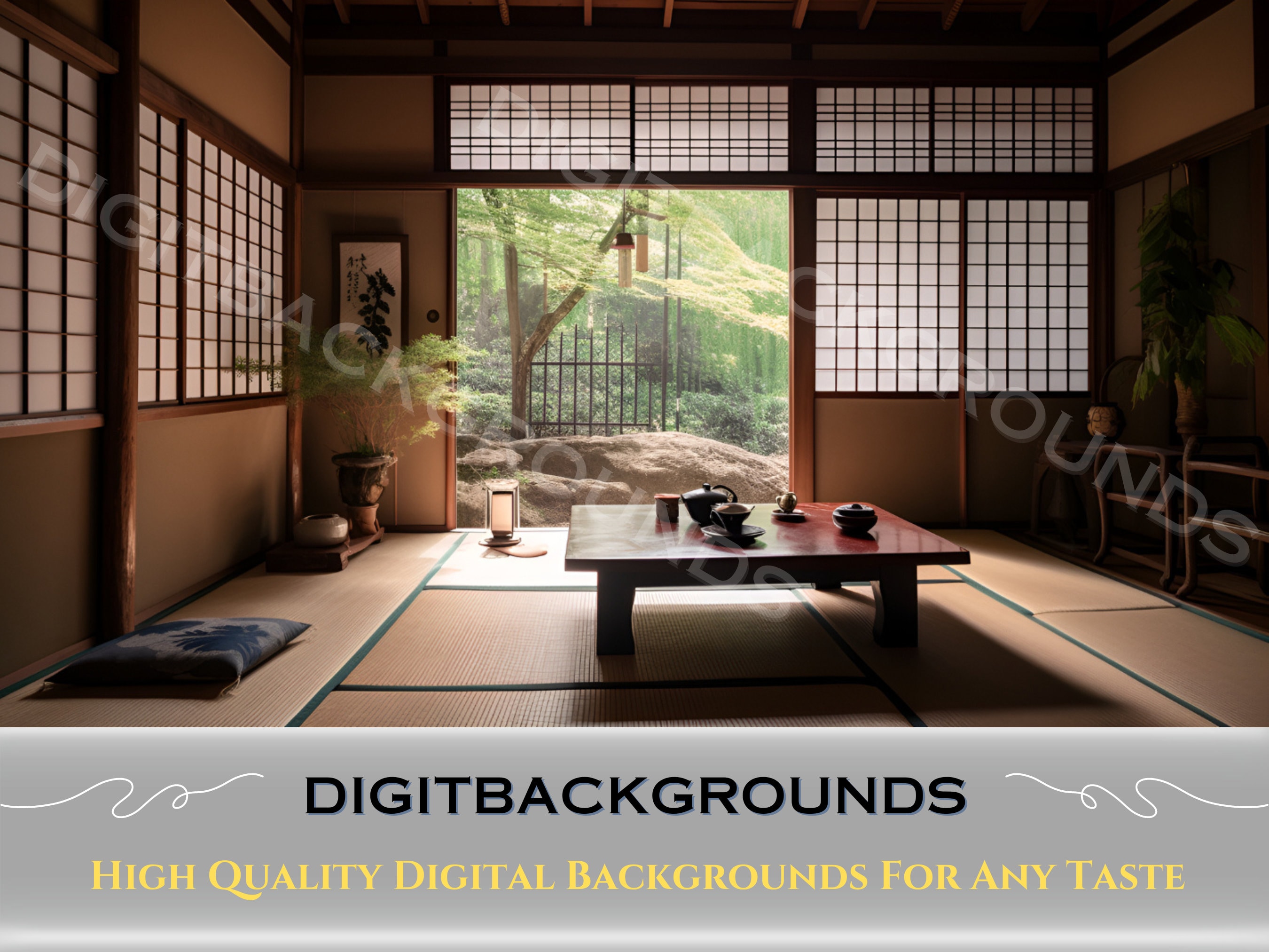 Japanese Interior Background, Zoom Meeting, Zoom Virtual Backgrounds ...